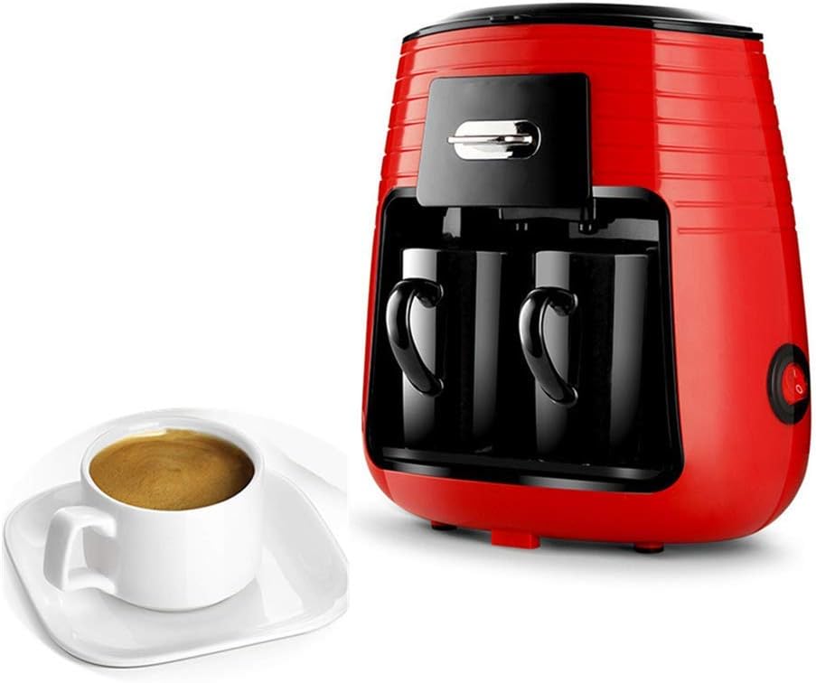 Amazon.com: Honoen Espresso Machine, Double Cup Desgine, One-Button ...