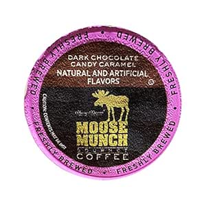 Amazon.com: Moose Munch Coffee by Harry & David, Dark Chocolate Candy Caramel, 100 Single Serve ...