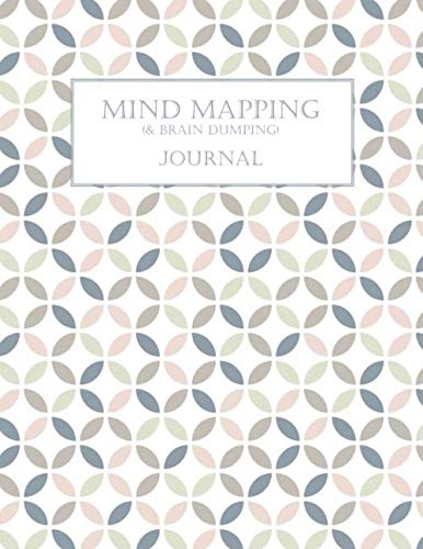 Mind Mapping & Brain Dumping Journal: Geometric Blue and Pink Notebook ...