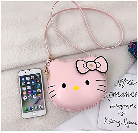 Amazon.com: Kawaii Pink Cat Purse, cute cat purse,Cute Crossbody Bag ...