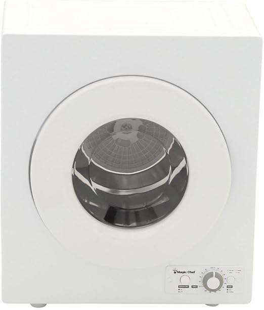 Amazon.com: Magic Chef 2.6 Cu. Ft. Compact Electric Dryer, Portable ...
