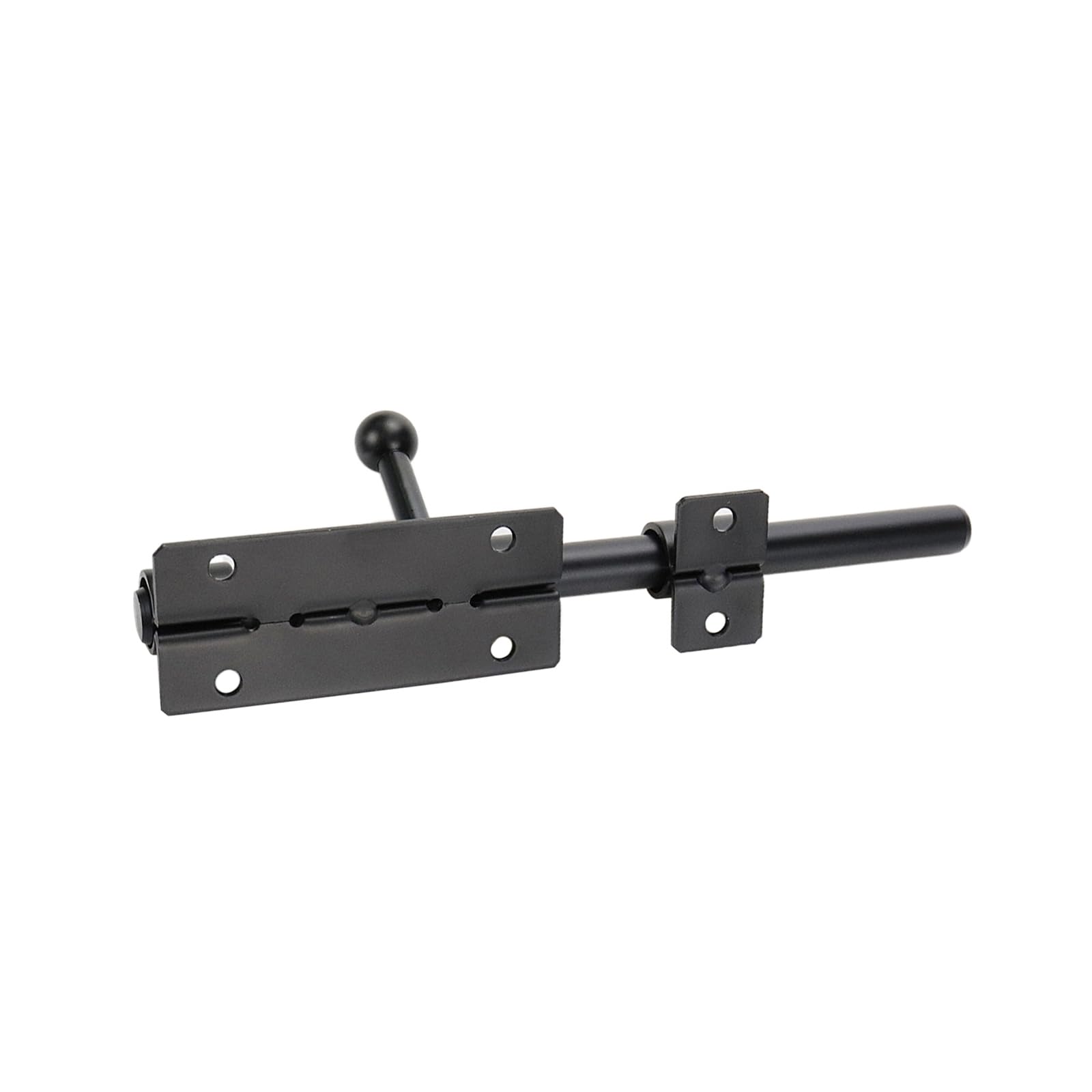 Snapklik.com : Black Slide Bolt Gate Latch 6 Inches Heavy Duty Door ...