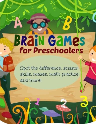 Brain Games for Preschoolers (Extra Large Preschool Activity Books ...