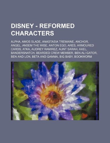 Amazon.co.jp: Disney - Reformed Characters: Alpha, Amos Slade ...