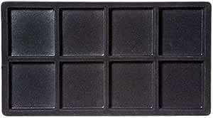 Amazon.com: Flocked Insert (2x4) Black Tray Inserts Jewelry Display ...