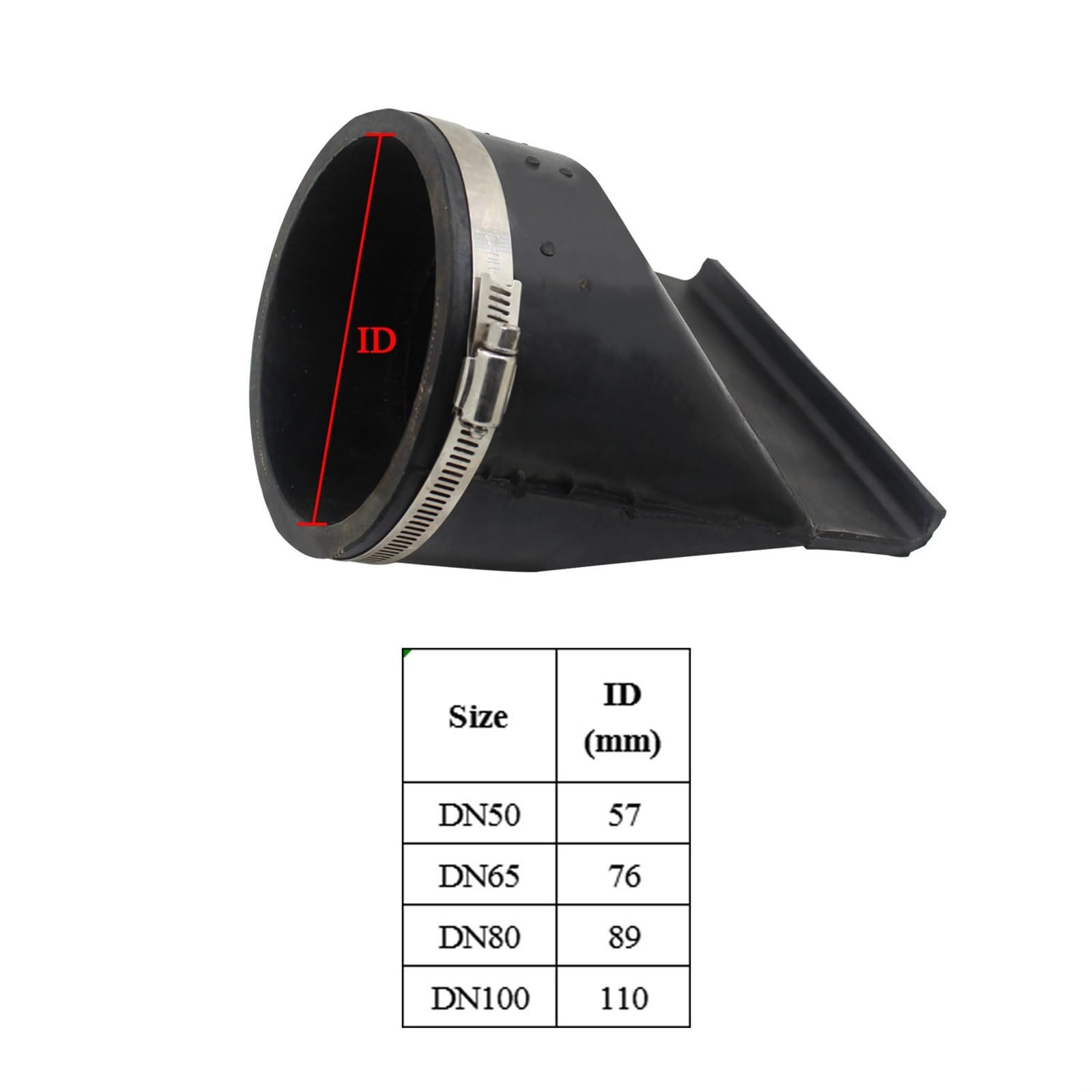 Snapklik.com : DN50-DN100 Duckbill Inline Rubber Check Valve Duckbill ...