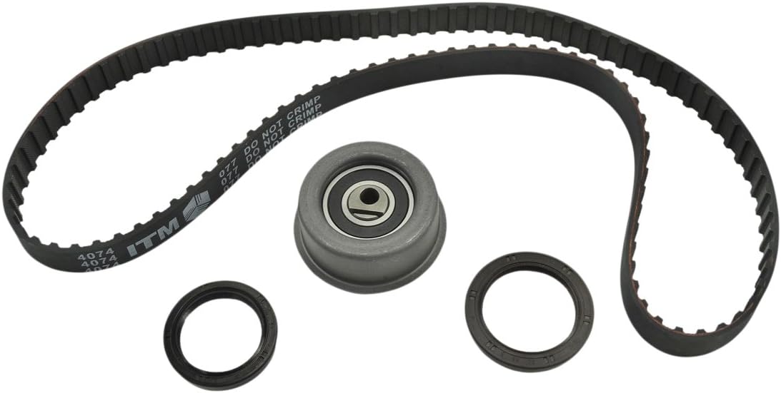 Amazon.com: ITM Engine Components ITM077 Timing Belt Kit for 1982-1988 ...