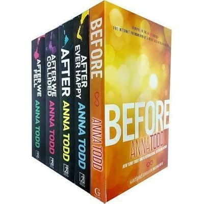 Buy Anna Todd Before And After Series 6 Books Set Collection, Nothing ...