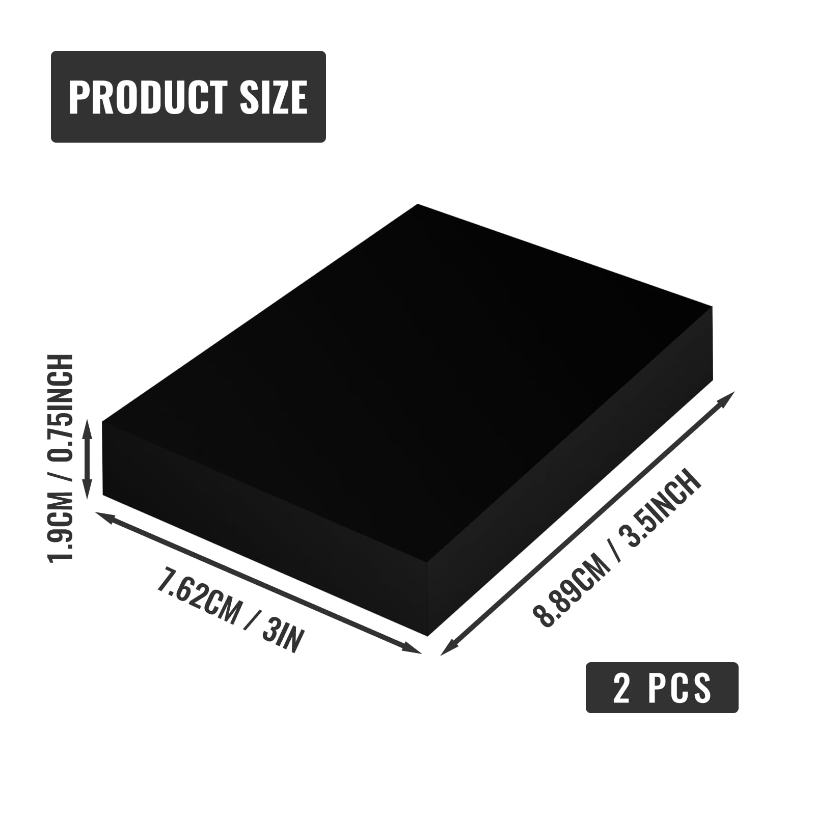 Snapklik.com : Black HDPE Block Plastic Sheet High Density Polyethylene ...