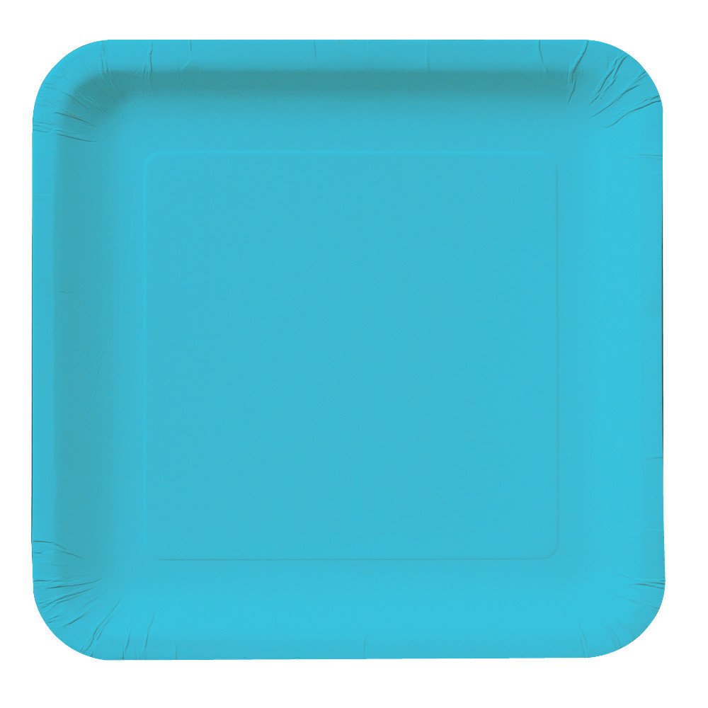 Amazon.com: Creative Converting Touch of Color 18 Count Square Paper ...