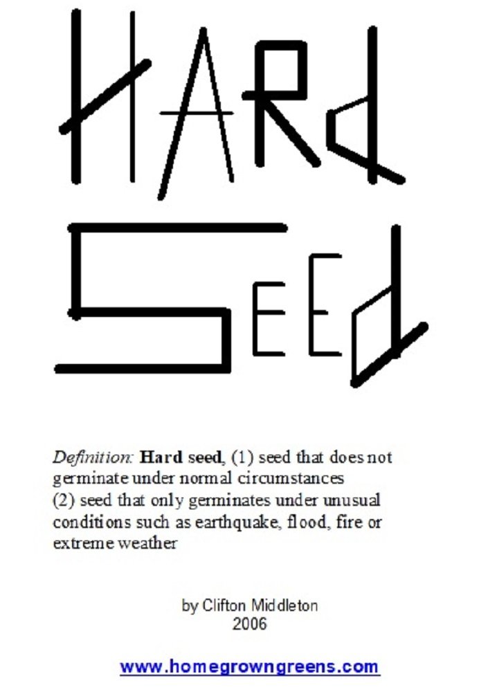 Hard Seed: The Seed of Civilization - Kindle edition by Middleton ...