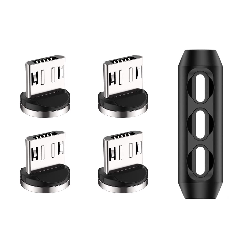 P-TECHUK Micro Usb Magnetic Tips, Magnetic Connector, Magnetic Adapter ...