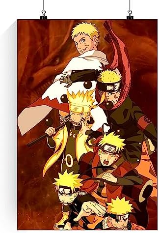 Times Comic Naruto Poster | All Naruto Photo in One Poster | Naruto ...
