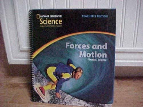 National Geographic Science Forces and Motion Physical Science Grade 1 ...