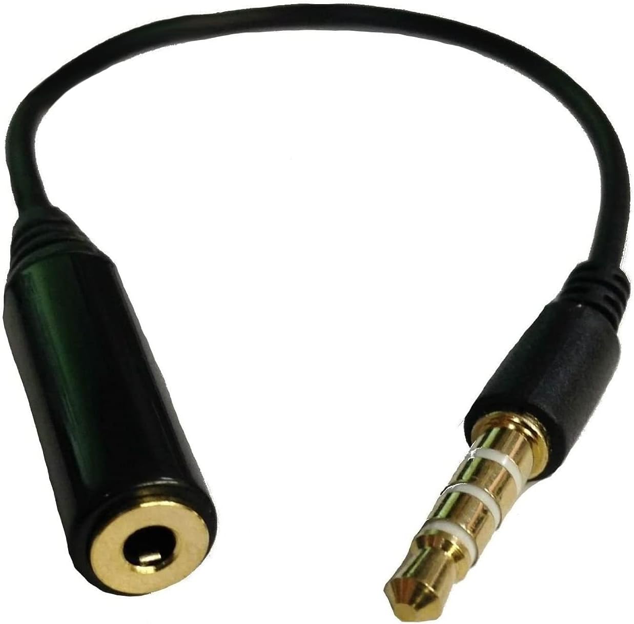 Amazon.com: Josi Minea Black 3.5mm Male to 2.5mm Female Headphone Audio ...