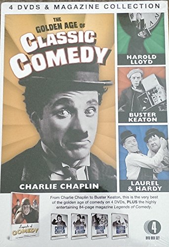 Amazon.com: The Golden Age of Classic Comedy 4 DVDS & Magazine ...