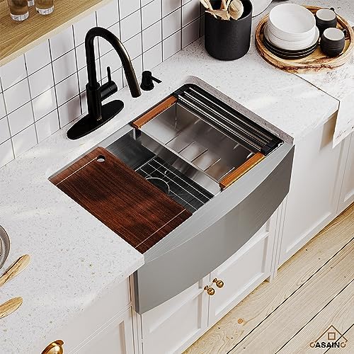 D-Shape Design Copper Undermount Kitchen Sink - Single Bowl 16-Gauge ...