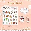 Amazon.com: Lucleag 600PCS Christmas Stickers for Kids, Christmas Santa Snowman Penguin Stickers ...