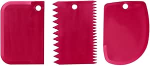 Amazon.com: Icing Scraper Smoother Tool Set: Home & Kitchen