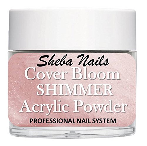 Amazon.com: SHEBA NAILS Cover Concealer Shimmer Acrylic Powder - Cover ...