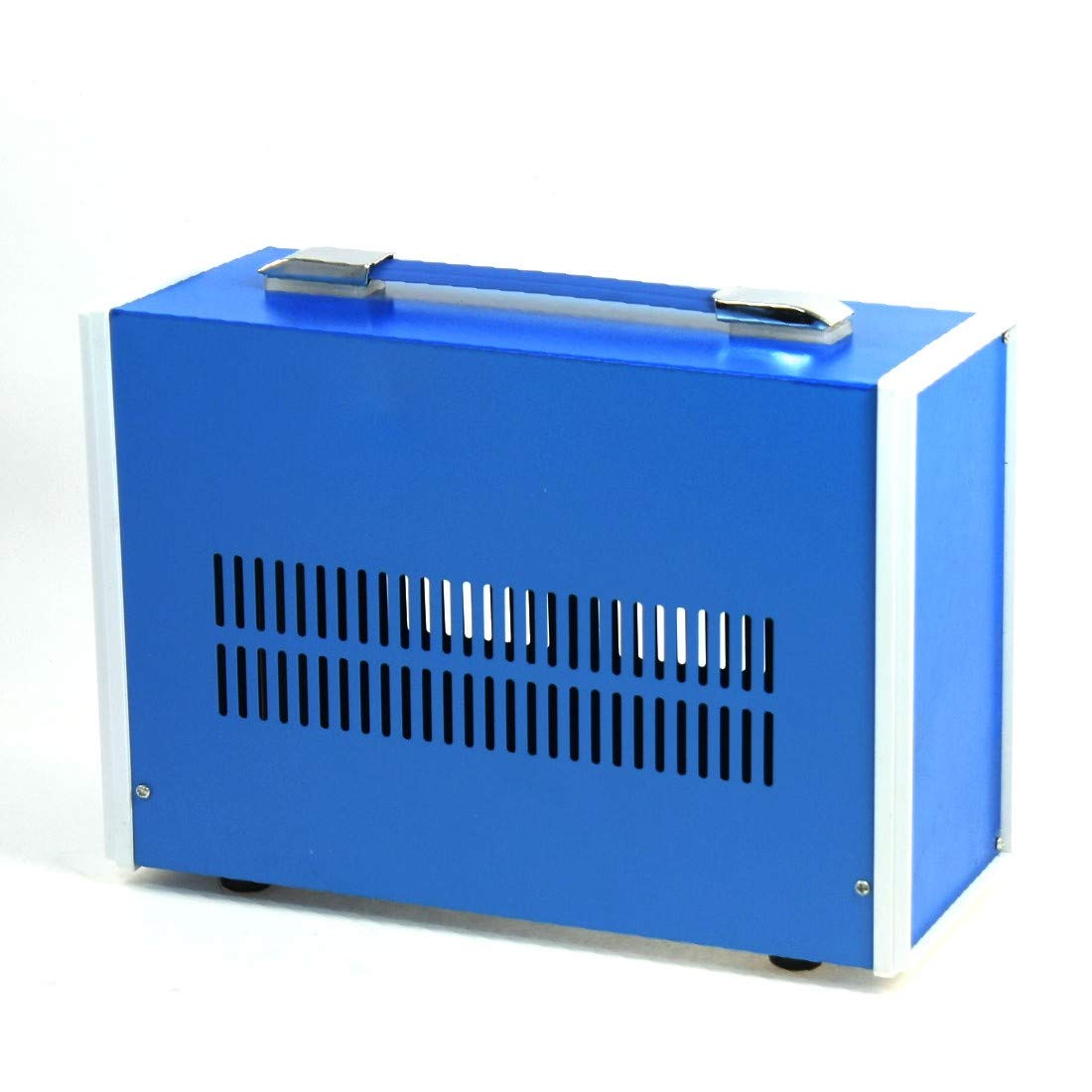 New Lon0167 Metal Electrical Cable Connect Junction Box Blue 270mm x ...