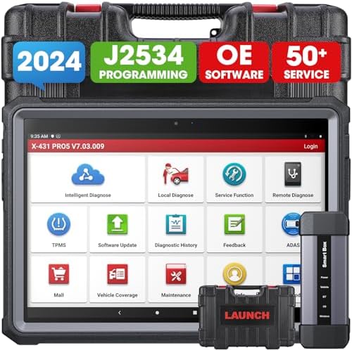 Amazon.com: LAUNCH X431 PRO5 Diagnostic Scanner, J2534 Reprogramming ...