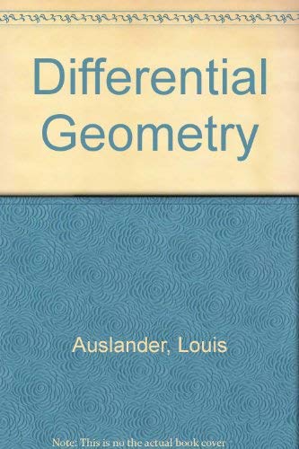 Differential Geometry : Auslander, Louis: Amazon.in: Books