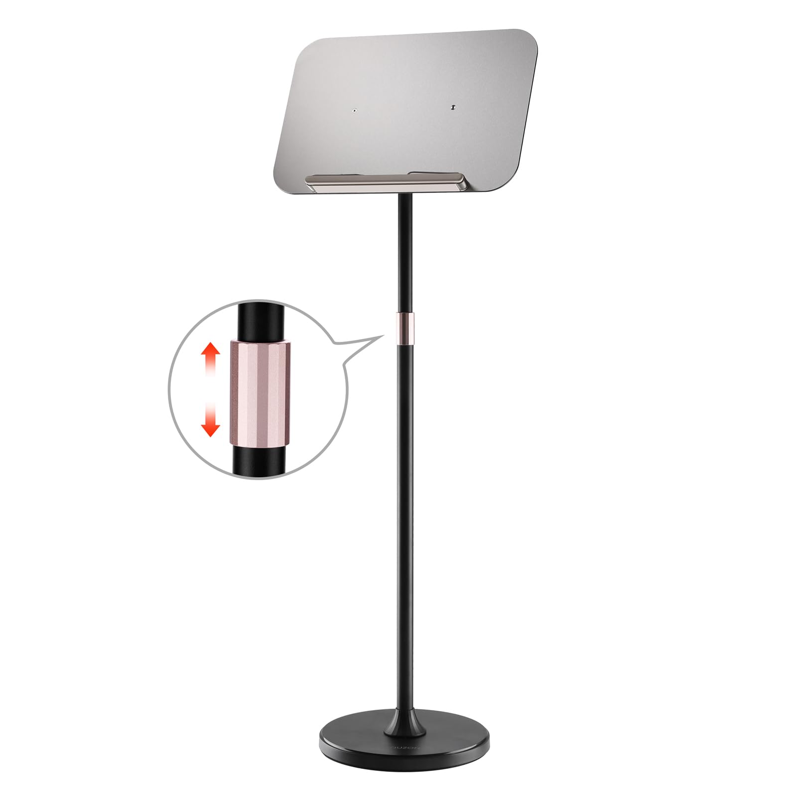 BEQUZON Portable Floor Lectern Podium Stand for Speech, Presentation ...