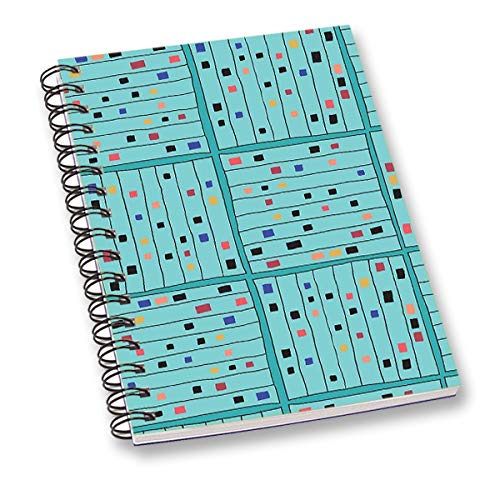 RADANYA Digitally Printed Notepad Light Blue with Laminated Sheet Paper ...