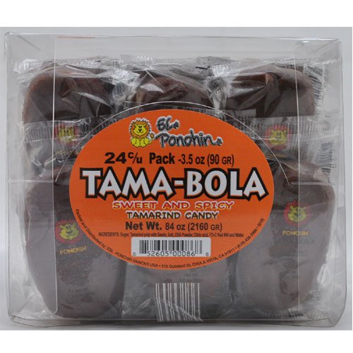 Amazon.com: El Ponchin, Sweet & Spicy Tamarind Candy, 3.5 Ounce ...