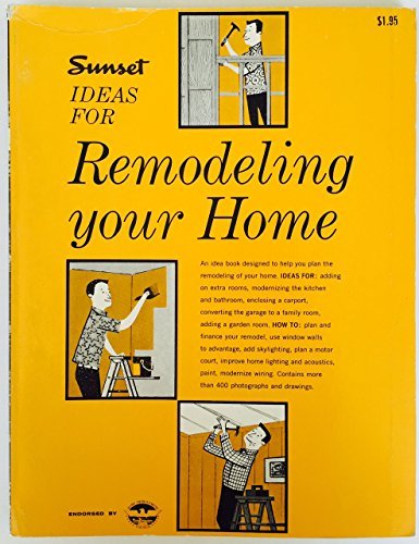 Sunset ideas for remodeling your home,: Lane Book Company: Amazon.com ...