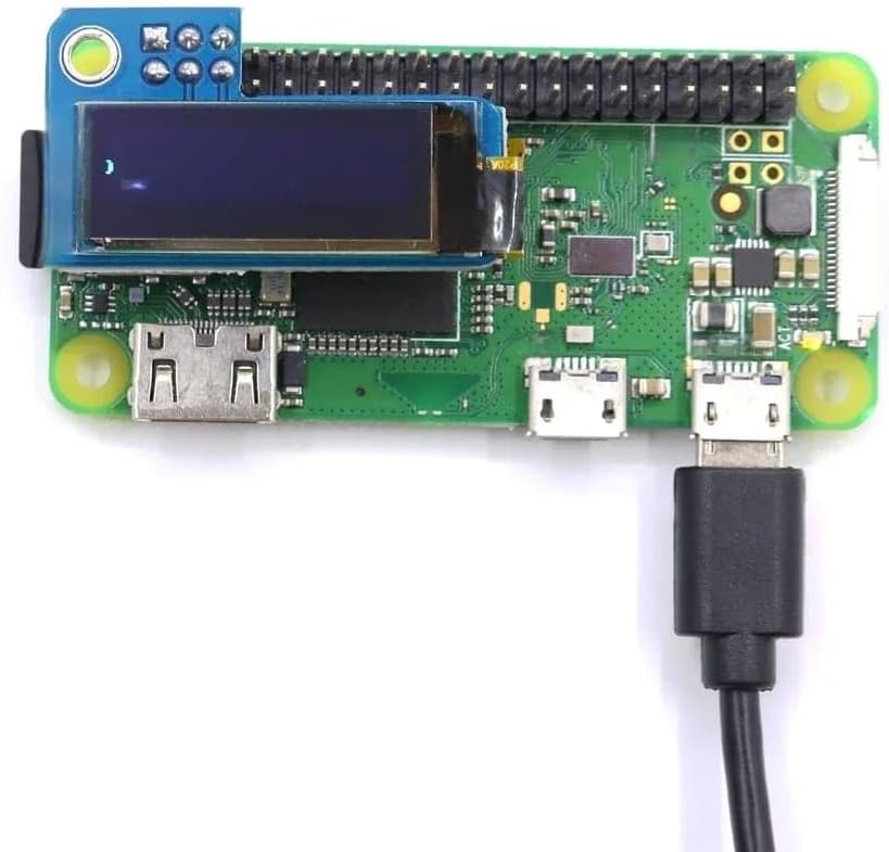 Amazon.com: 0.91 inch OLED 128x32 I2C IIC SSD1306 Blue OLED Display ...