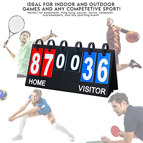 Upstreet Scoreboard/Score Keeper for Indoor & Outdoor Sports - Ping ...