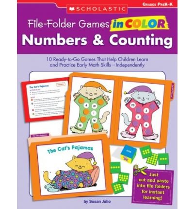 Numbers & Counting, Grades PreK-K: 10 Ready-To-Go Games That Help ...