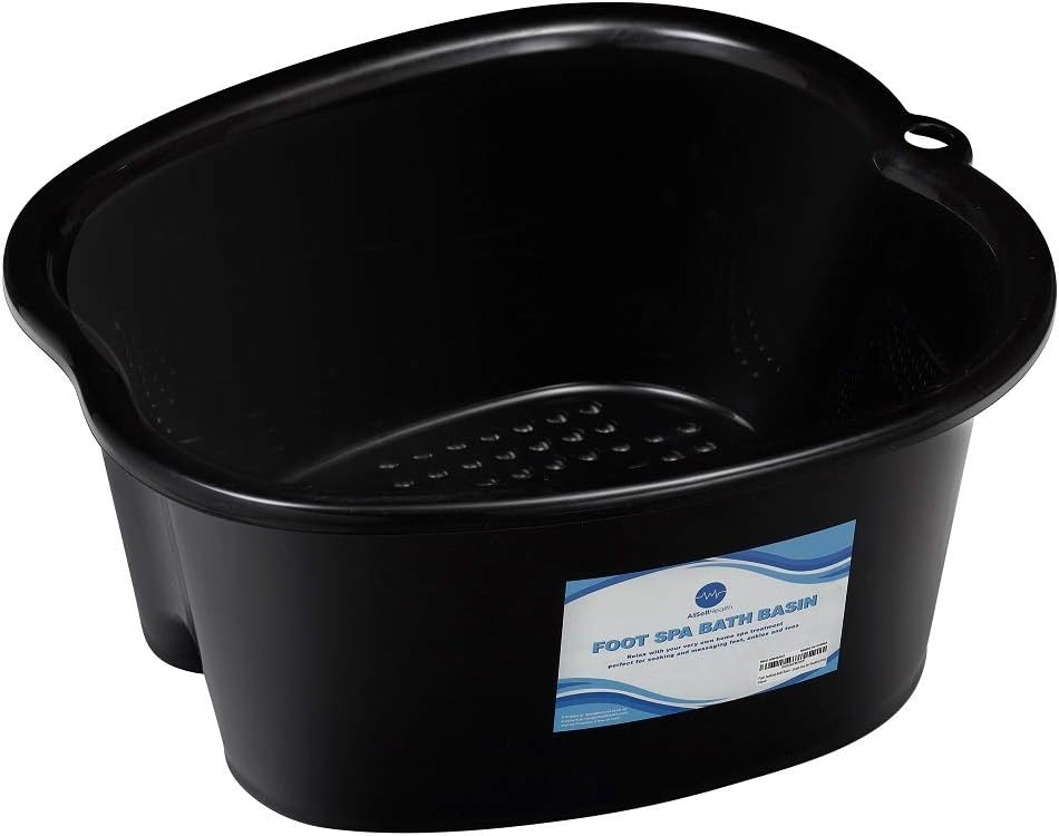 Amazon.com: AllSett Health Foot Soaking Bath Basin – Large Size for ...
