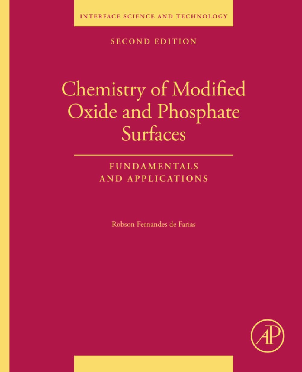 Amazon.com: Chemistry of Modified Oxide and Phosphate Surfaces ...