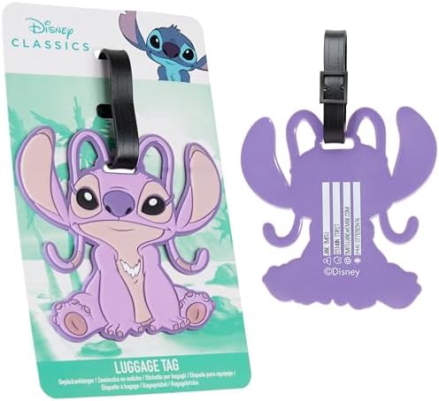 Disney Luggage Tags for Suitcase, Baggage Identification for Travel ...