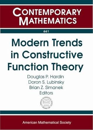 Modern Trends in Constructive Function Theory (Contemporary Mathematics ...