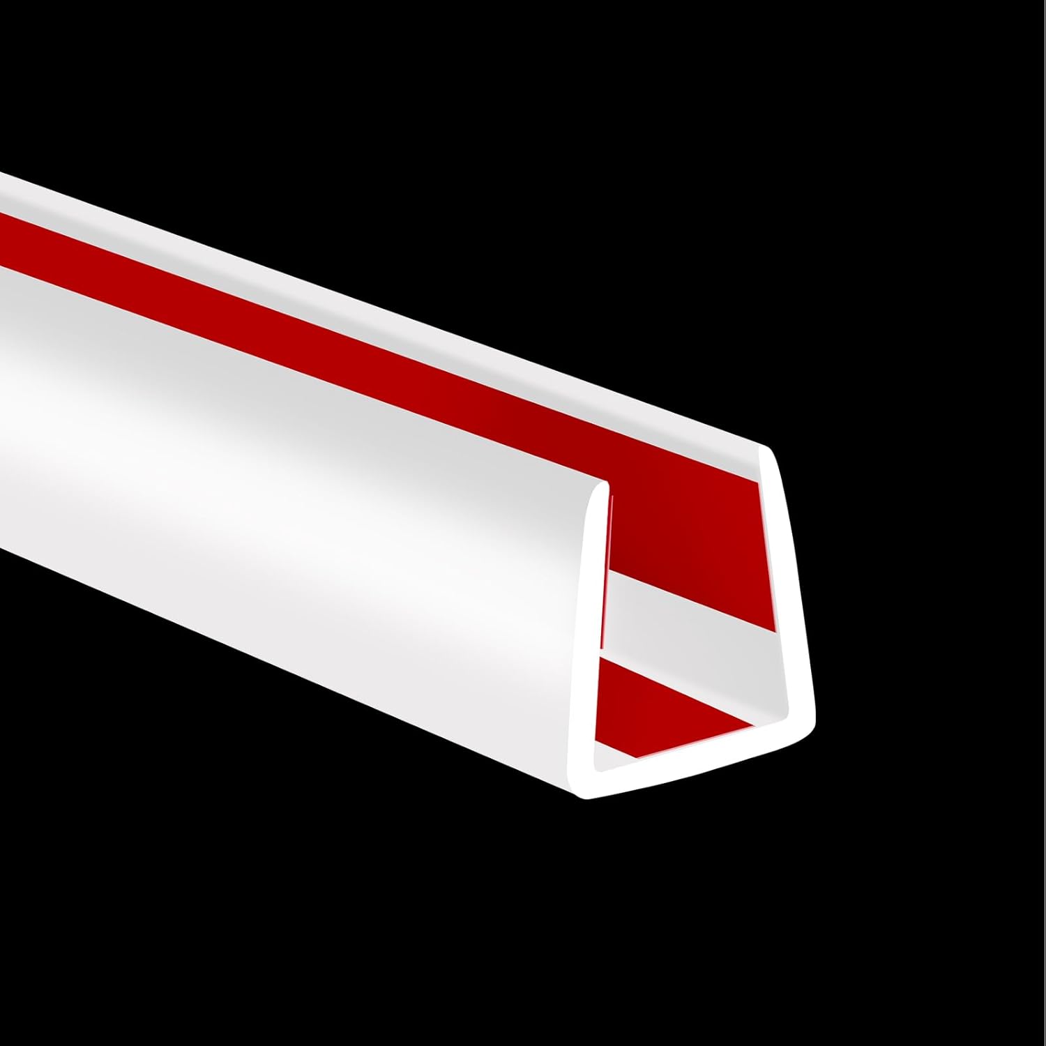 Rubber Edge Trim, Flexible Self-Adhesive U Shaped Peel and Stick Edge ...