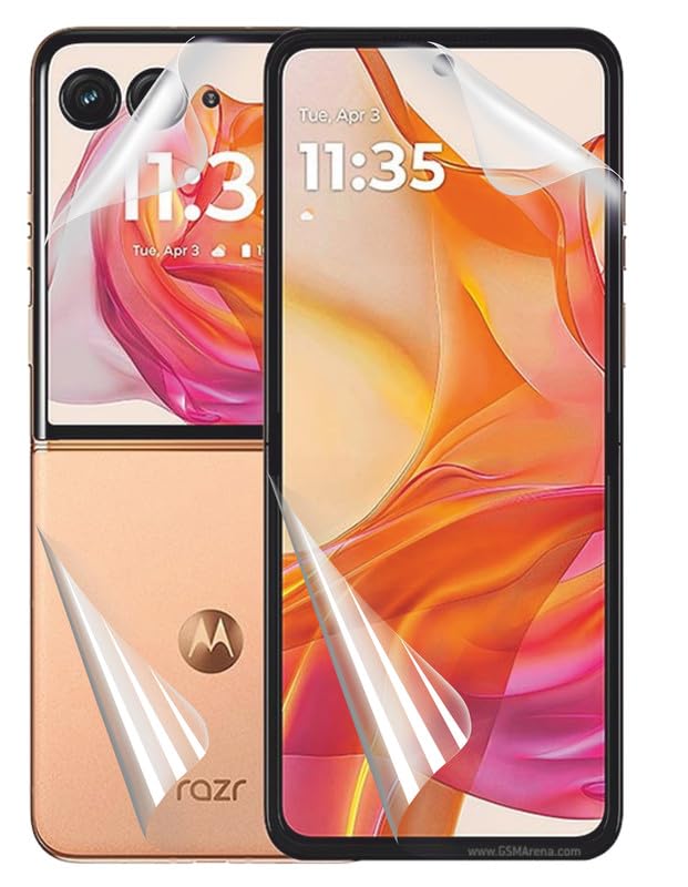 Glaxx Screen Protector Film for Moto Razr 50 Ultra, Bubble Free, Self ...