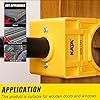 KATA 1-3/8" - 1-3/4" Door Lock Installation Kit for Wooden Doors with ...
