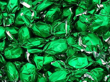 Amazon.com : Foil Wrapped Green - Licorice Toffee Chews, 5 lbs : Toffee ...