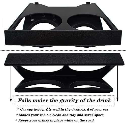 Snapklik.com : Instrument Panel Dual Pull Out Cup Holder Assembly For ...