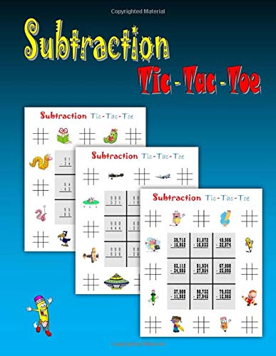Subtraction Tic-Tac-Toe: Mahoney, C.: 9781500169183: Amazon.com: Books