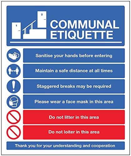 Communal Area Etiquette – COVID-19 Guidance – BigaMart