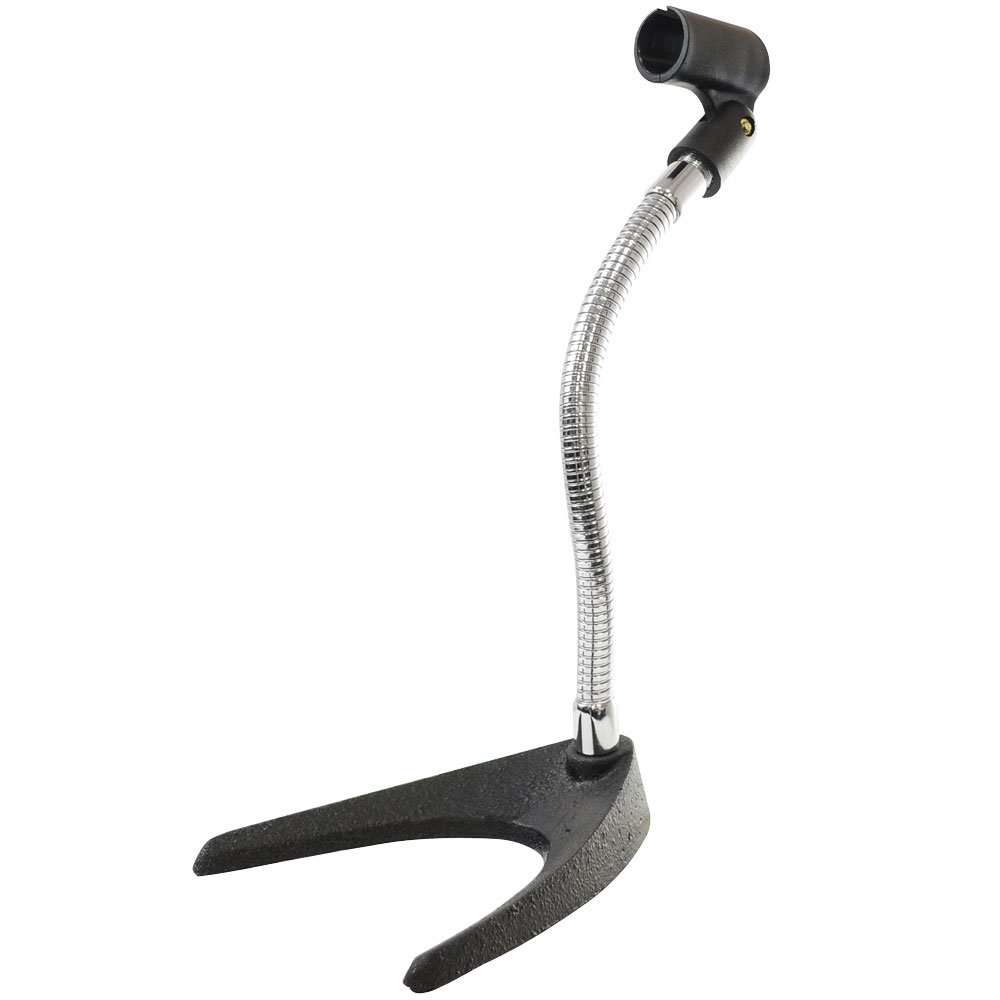 Amazon.com: Pyle Desktop Microphone Stand - Universal Tabletop Mic ...