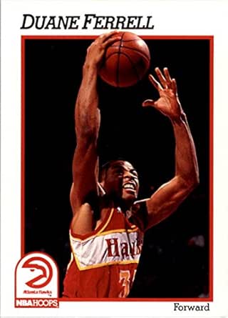 Amazon.com: 1991-92 Hoops #332 Duane Ferrell NBA Basketball Trading ...