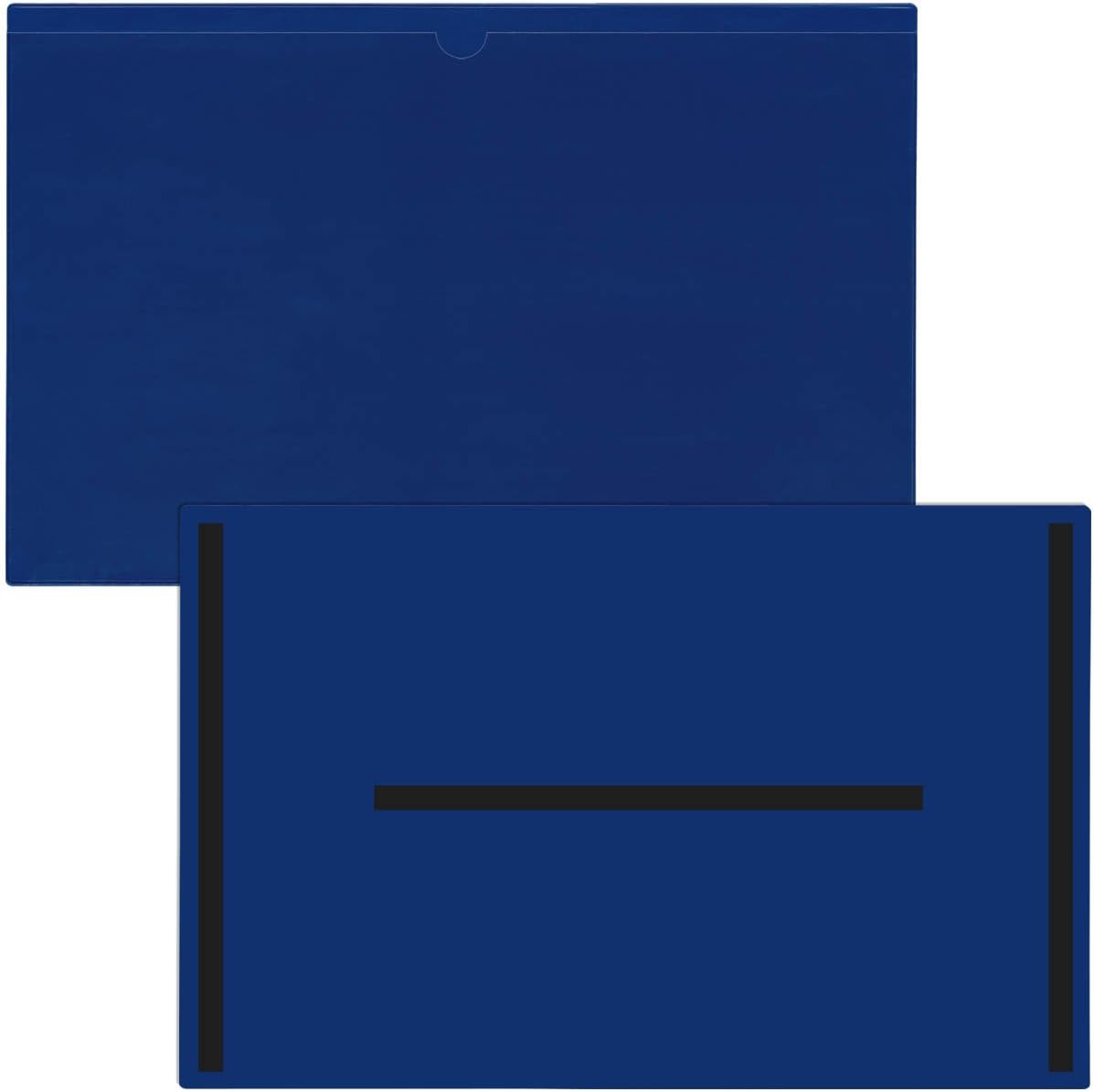 Amazon.com : StoreSMART - Magnetic File Jackets - 100-Pack - Blue ...