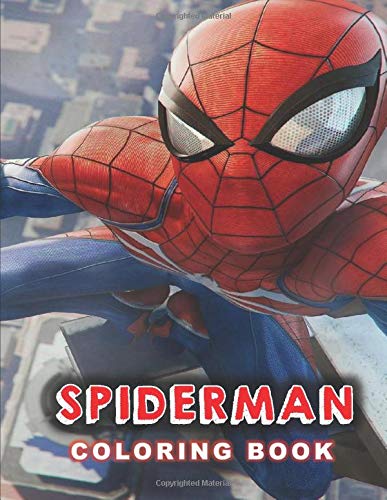 Spiderman Coloring Book Cover