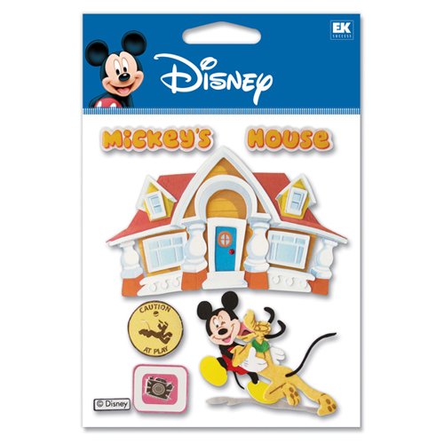 Buy Disney Mickey's House Dimensional Sticker Online at Low Prices in ...